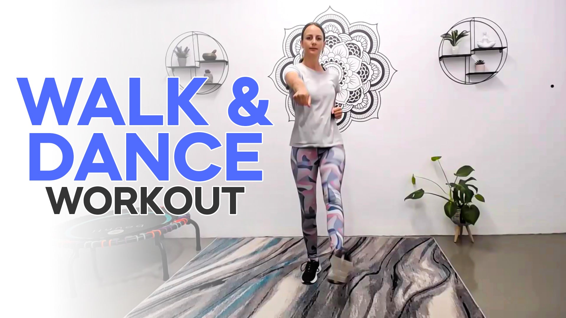 30 minute Walking Workout at Home // Fun Low Impact Dance Cardio ...